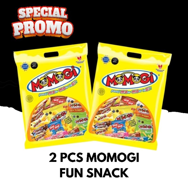 Jual PAKET HEMAT 2 PCS MOMOGI FUN SNACK | Shopee Indonesia