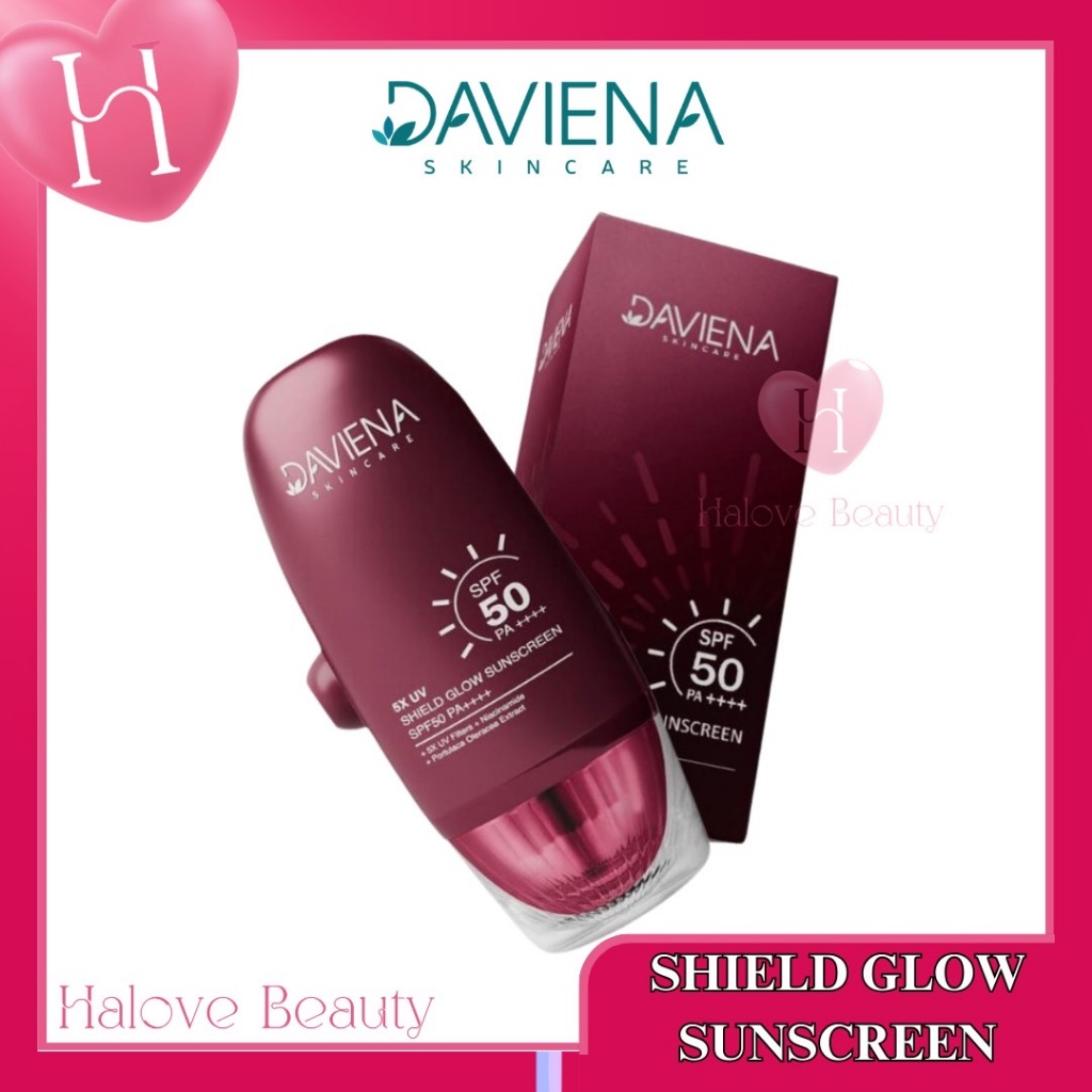 Jual DAVIENA SKINCARE 5X UV SHEILD GLOW SUNCREEN SPF 50 PA++++ 30ml ...