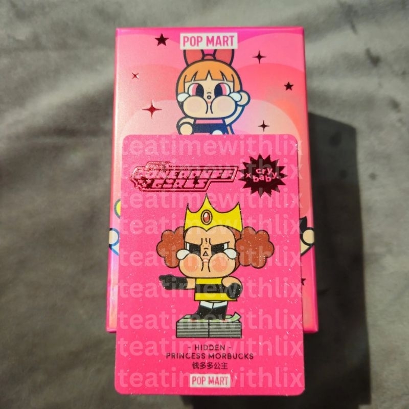 Jual POPMART CRYBABY X POWERPUFF GIRLS FIGURE SECRET PRINCESS MORBUCKS ...