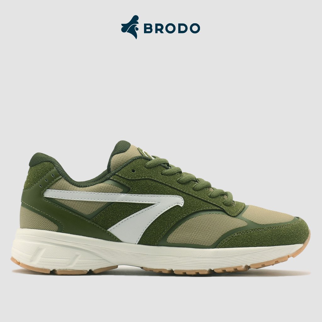Jual BRODO - Sneakers Ace Nova Savana Olive | Shopee Indonesia