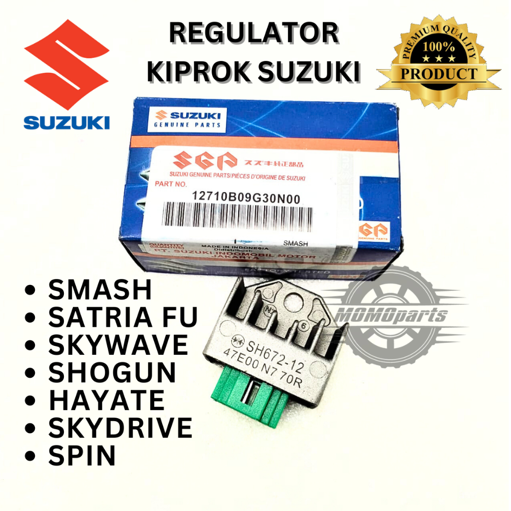 Jual ORIGINAL KIPROK REGULATOR SUZUKI SMASH SMASH NEW SPIN SKYDRIVE ...