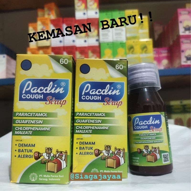 Jual Pacdin Cough Syrup 60ml | Shopee Indonesia