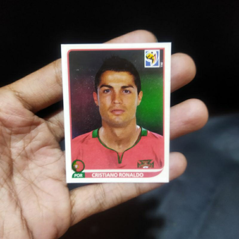 Jual Cristiano Ronaldo CR7 Panini Official Sticker FIFA World Cup 2010 ...