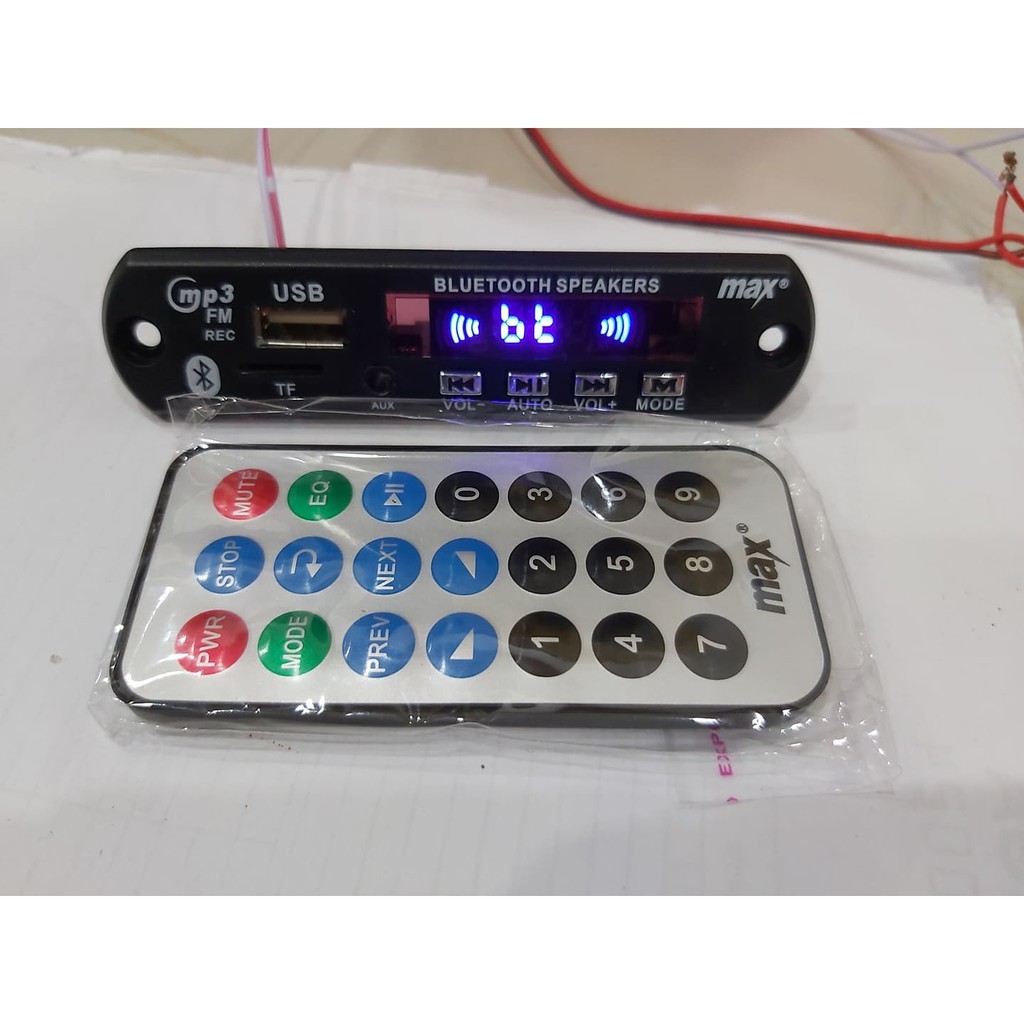Jual MODUL KIT MP3 USB BLUETHOOTH 12 VOLT + REC MAX (SUDAH PACKING ...