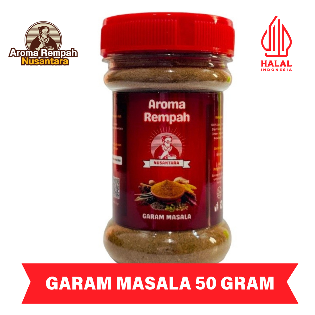Jual Aroma Rempah Nusantara - Garam Masala 50gr - Bumbu Masak Masala ...