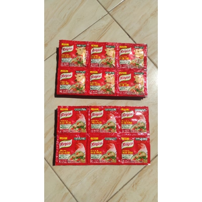 Jual ROYCO Kaldu Sapi / Ayam (12 X 8g) / Penyedap Rasa / Bumbu Masak ...