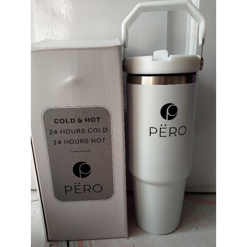 Jual Pero Flip Straw Tumbler Permos 30oz 900ML with Handle / Botol ...