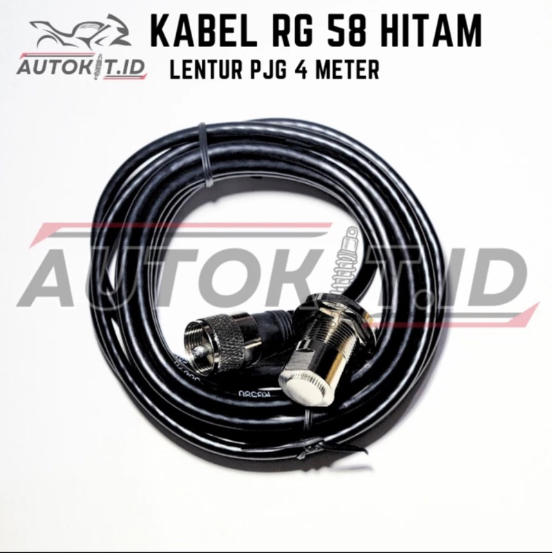 Jual KABEL RIG & HT RG 58 PANJANG 5 METER 50 OHM | Shopee Indonesia