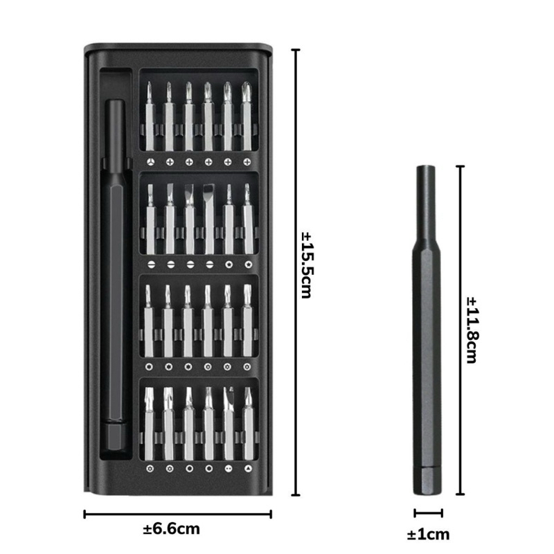 Jual 01127 Obeng set 24in1 Screwdriver Magnetic | Peralatan Reparsasi ...