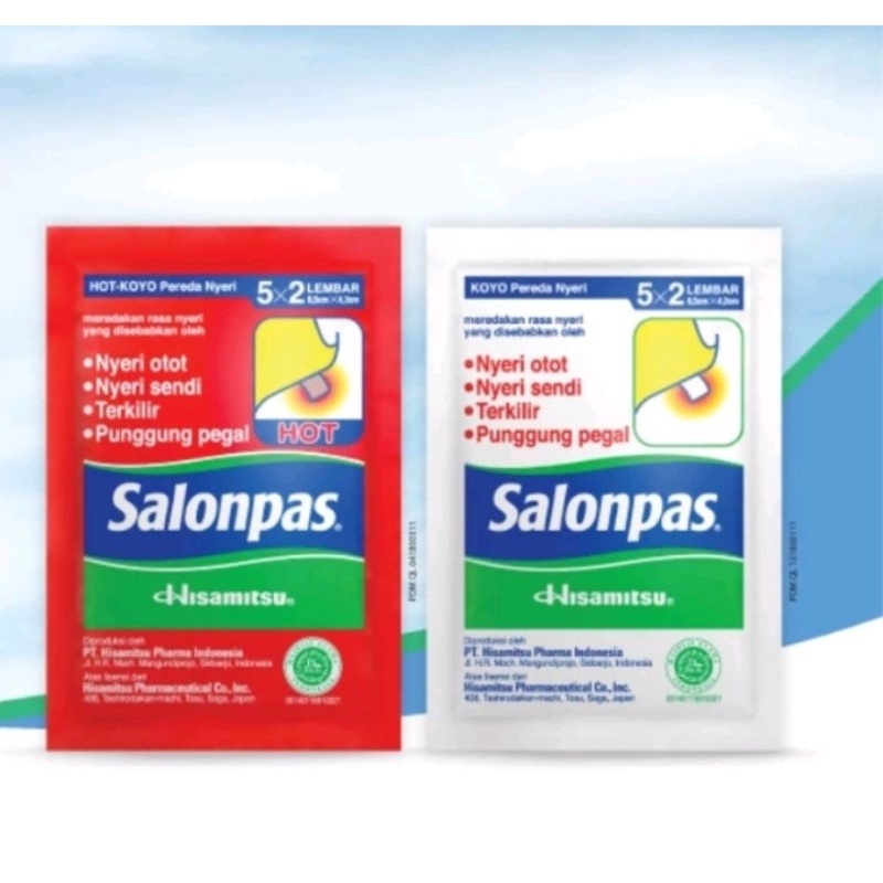 Jual Salonpas Isi 5x2 Lembar - Salonpas Koyo isi 5x2 | Shopee Indonesia
