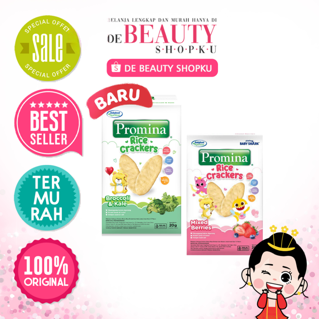 Jual Promina Rice Crackers | Shopee Indonesia