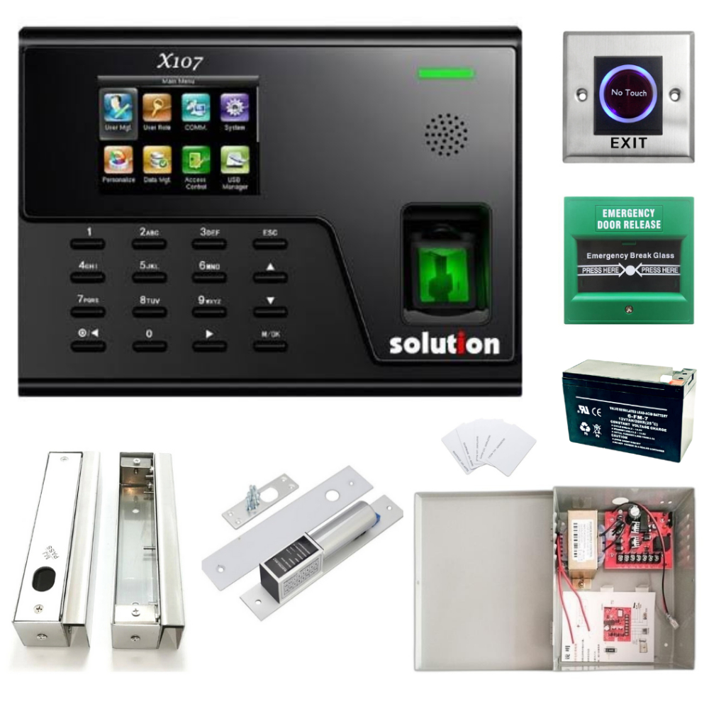 Jual Access Door Solution x107 Paket Akses Door Fingerprint Access ...