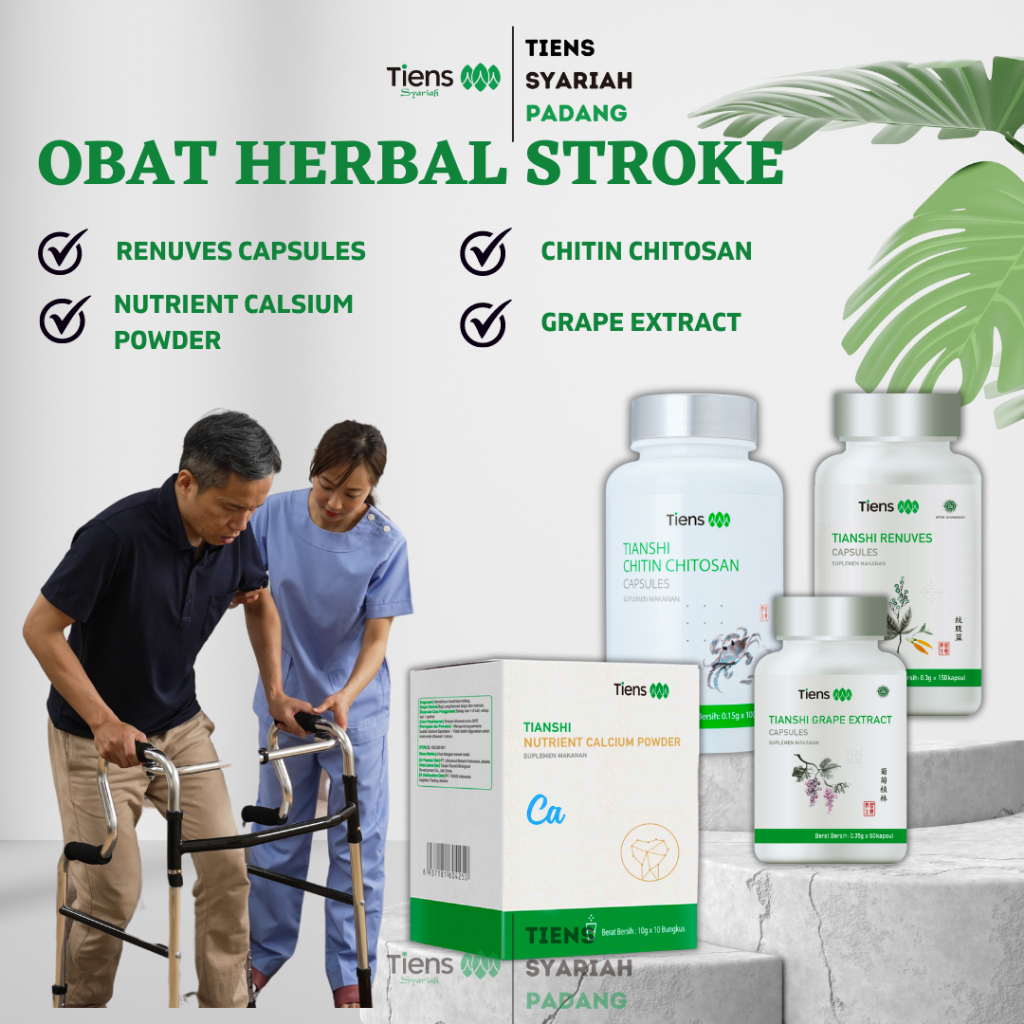 Jual Tiens Obat Herbal Stroke Penyumbatan Pembuluh Darah | Shopee Indonesia