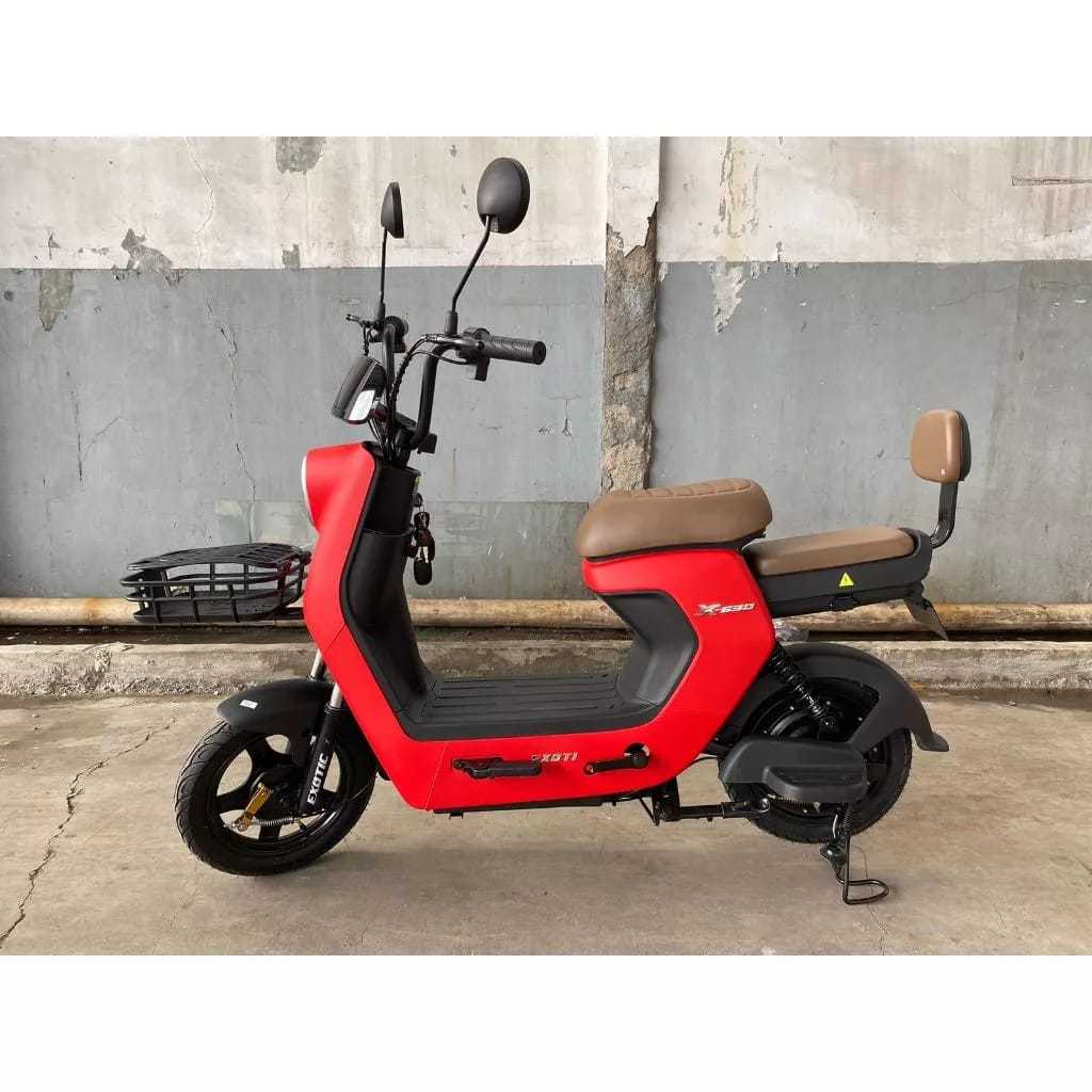 Jual Sepeda Motor Listrik EXOTIC X620,X630 500 Watt bergaransi resmi ...