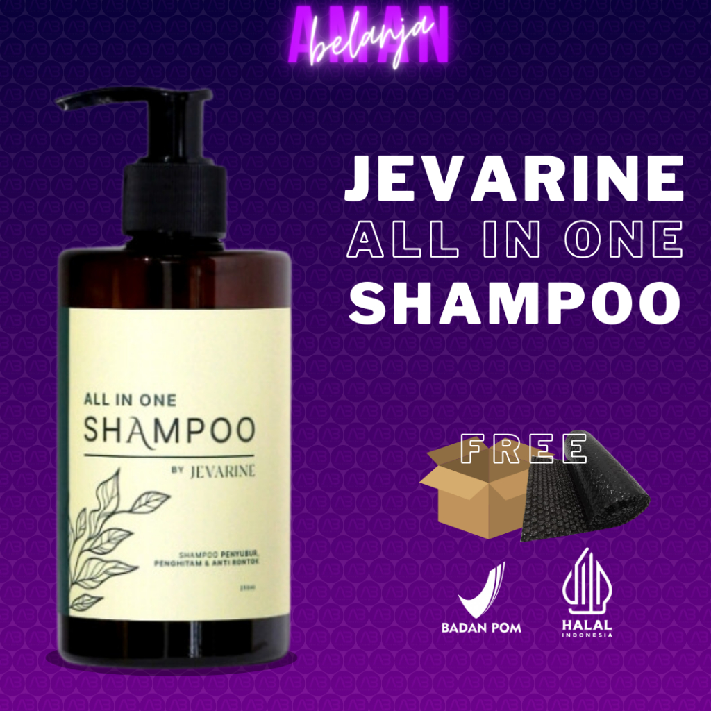 Jual JEVARINE ALL IN ONE SHAMPOO - Penyubur , Penghitam dan Anti Rontok | Shopee Indonesia