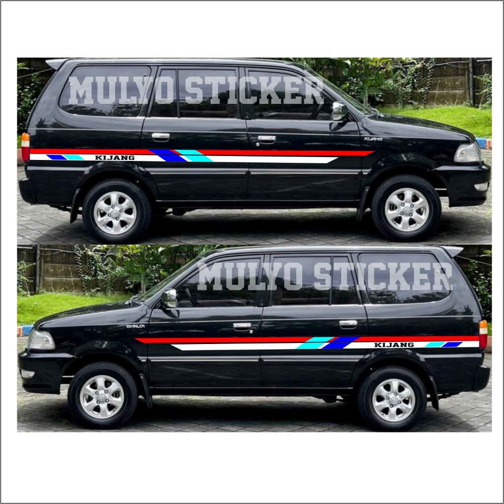 Jual Stiker Mobil Kijang Super Stiker Body Kijang Super Stiker Kijang ...