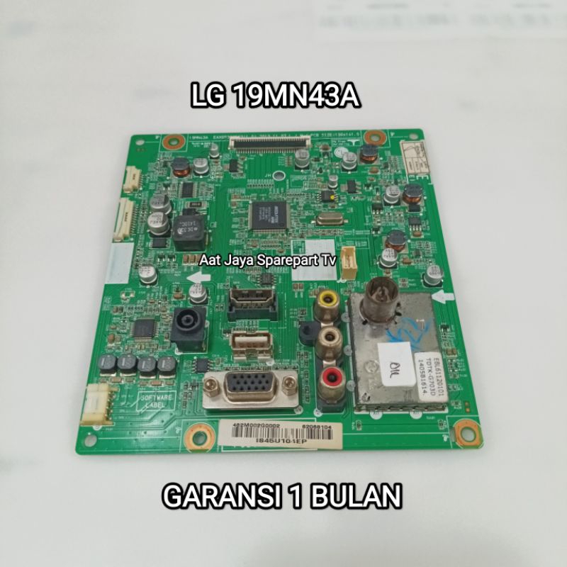 Jual MAINBOARD TV LED LG 19MN43A MB - MOBO - MODUL - MOTHERBOARD - MESIN TV LED | Shopee Indonesia