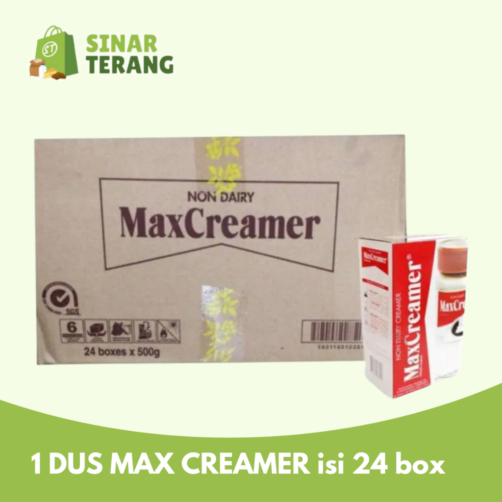 Jual 1 DUS Krimer Max Creamer 500gr 1 KARTON (kemasan refill) GROSIR ...