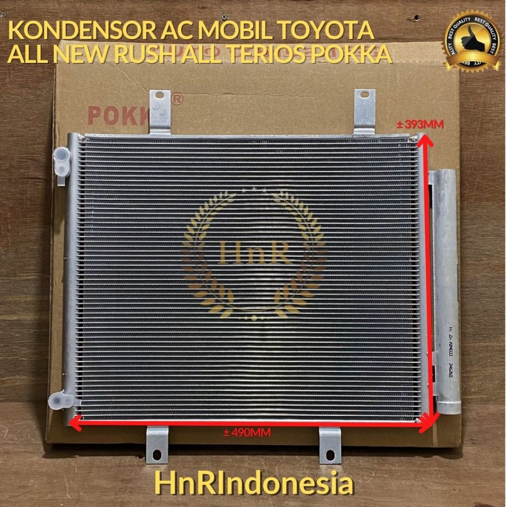 Jual Kondensor AC Mobil Toyota All New Rush All New Terios CONDENSOR ...