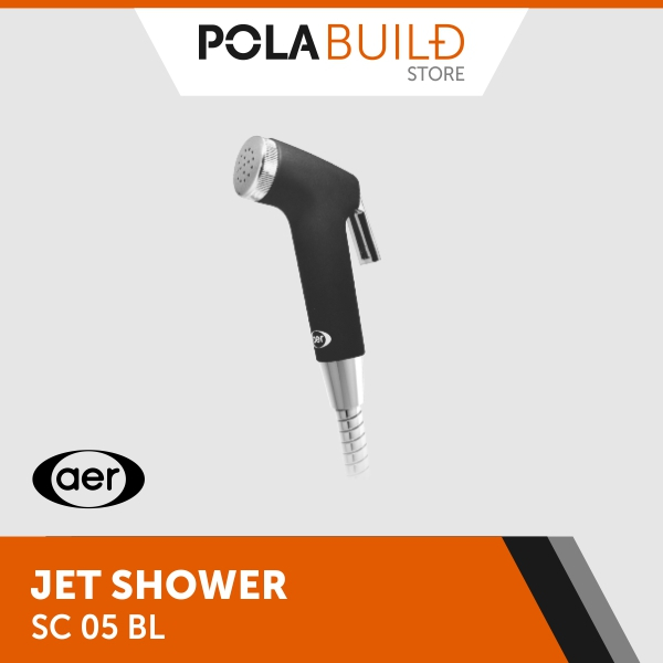 Jual Pola Build - Shower Bidet Hitam / Shower Toilet / Jet Shower Set ...