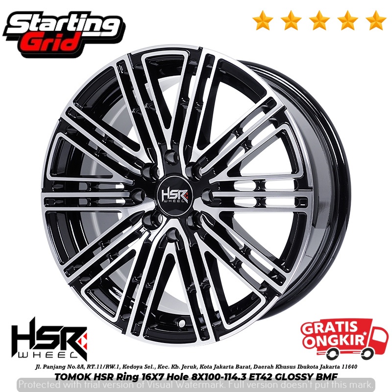 Jual Velg Mobil Racing Hsr Ring 16 Untuk Brio, Avanza, Jazz, Xenia, Calya, Livina, Yaris, Agya ...