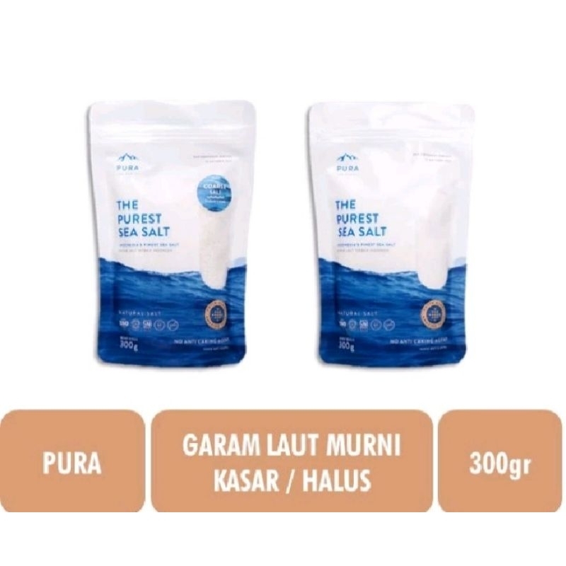 Jual Pura The Purest Sea Salt Garam Laut Murni - Garam Organik - Garam ...