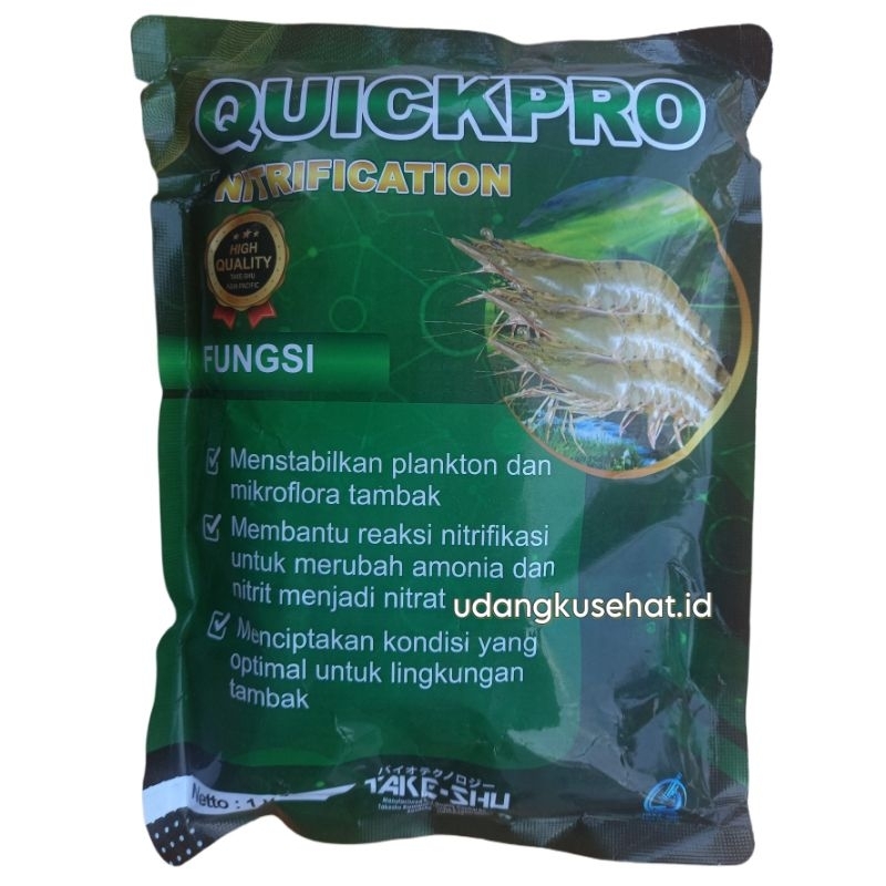 Jual QUICKPRO Nitrification bakteri Nitrifikasi Nitrosomonas sp ...