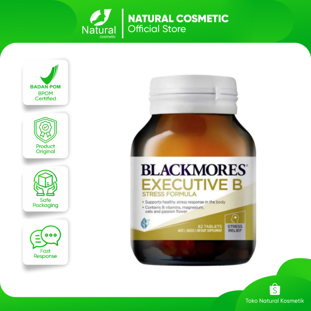 Jual BLACKMORES Executive B 30 Tablets | Shopee Indonesia