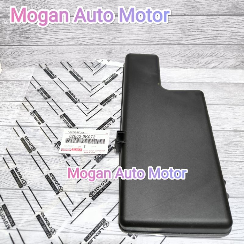 Jual Cover Fuse Box Tutup Box Sekring Skring Innova Fortuner Hilux 2004 ...