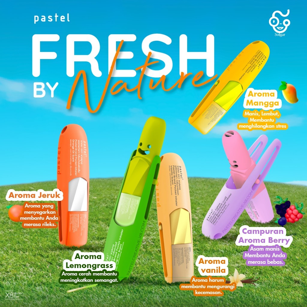 Jual Pastel INHALER FRUITY Original Pastel Inhaler Produk Asli Thailand ...