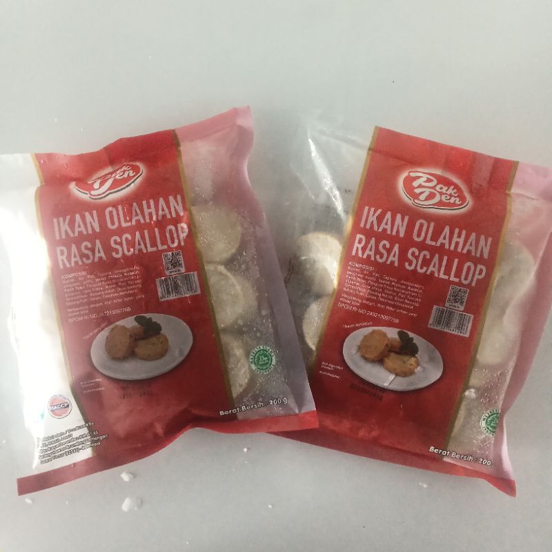 Jual Scallop Ikan Pak Den - 200gr | Shopee Indonesia
