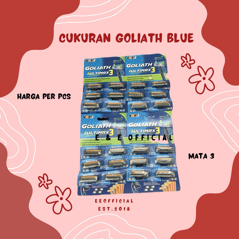 Jual CUKURAN GOLIATH MATA 3 / CUKURAN BIRU GOLIATH / CUKURAN GOLIATH ...