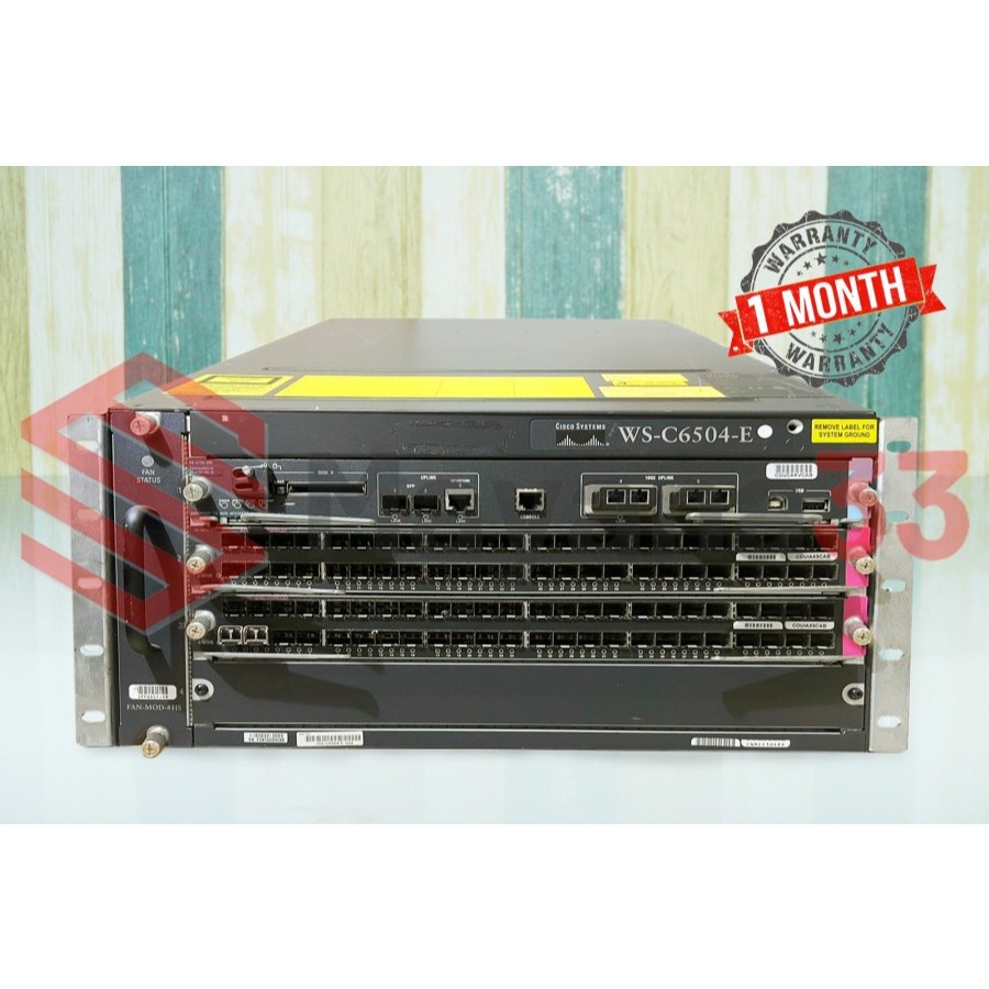 Jual Cisco Catalyst WS-C6504-E | Shopee Indonesia