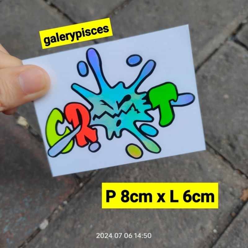 Jual stiker helm dan motor stiker crot hologram | Shopee Indonesia
