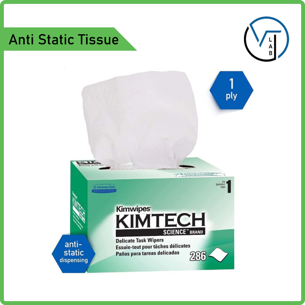 Jual Kimtech Kimwipes Tissue Tisu Lensa Optik Kacamata Anti-static EX-L ...