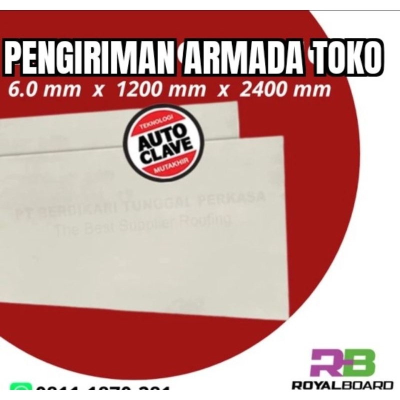 Jual GRC Royal board 6mm/buat dinding&plafon | Shopee Indonesia