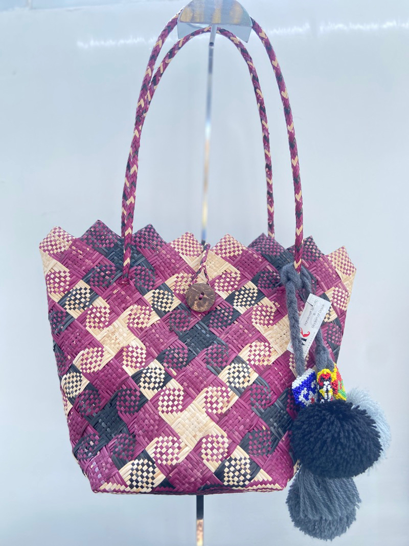 Jual Manika Kaltim - Tote Bag / Hand Bag Rotan Rijing Kalimantan ...