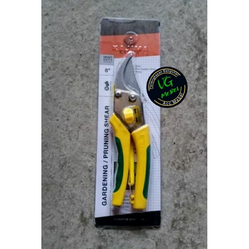 Jual Gunting Ranting Pohon Merk KAJIMA 8" / Gunting Akar Dahan Pohon ...