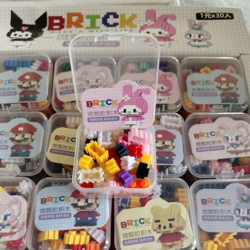 Jual MAINAN BRICKS BLOCK BOX MINI ((DIY)) | Shopee Indonesia
