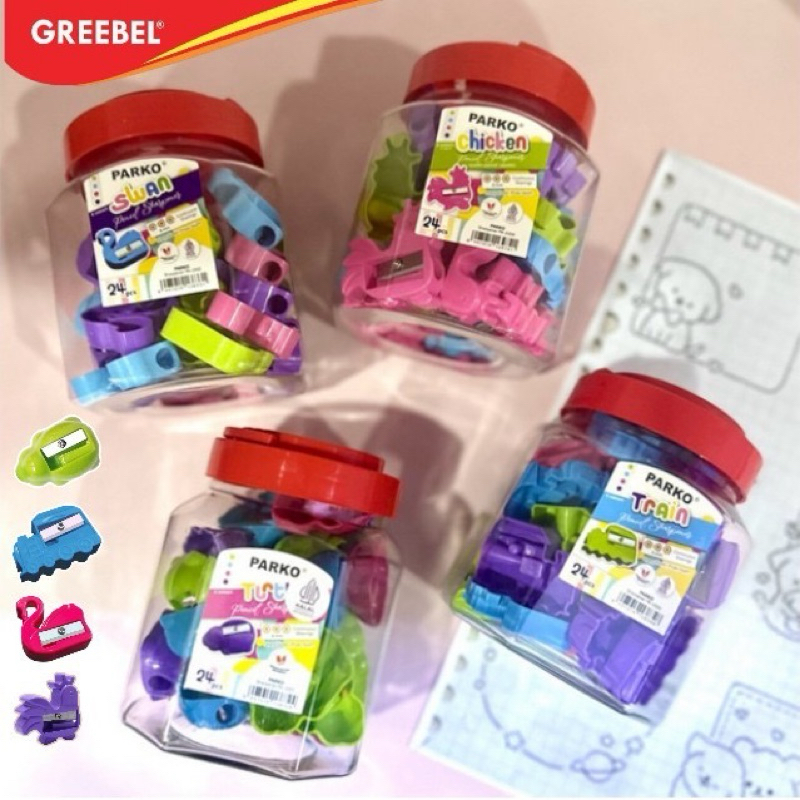 Jual Greebel Parko Serutan Pengasah Rautan Pensil Peruncing Murah ...