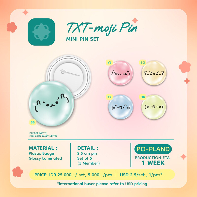 Jual TUBATU MOJI PIN | Shopee Indonesia
