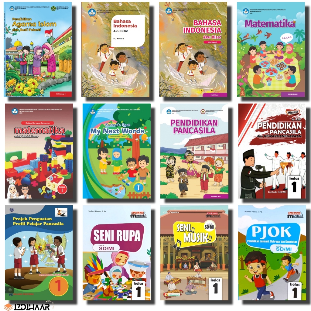 Jual Buku Kelas 1 Sd Mi Kurikulum Merdeka Shopee Indonesia