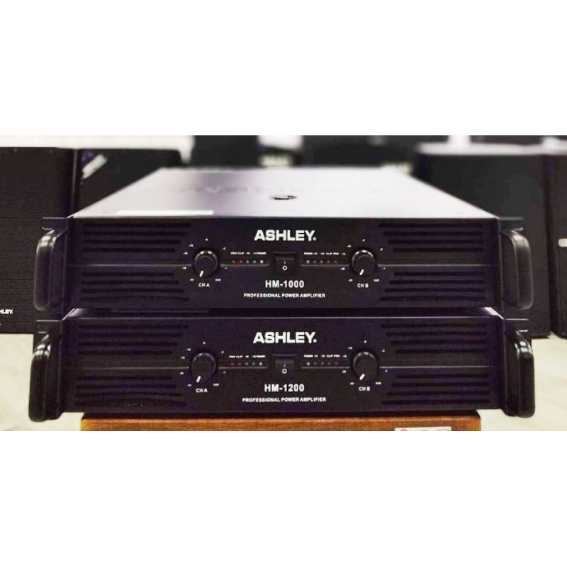 Jual Power Amplifier ASHLEY HM1000 & ASHLEY HM12000 | Shopee Indonesia