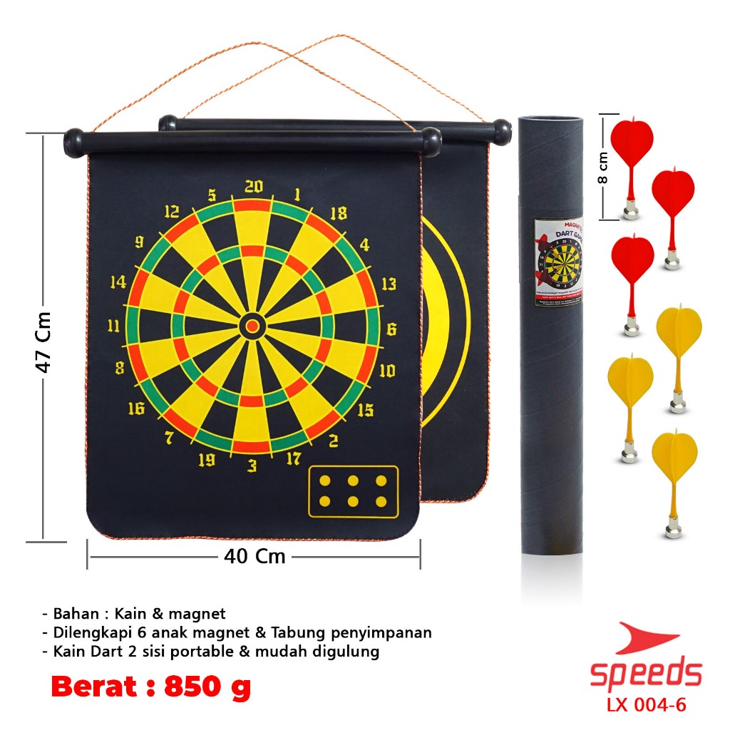 Jual SPEEDS DART Papan Dart Board Game Pro Panahan Dinding 12inch 004-1 ...
