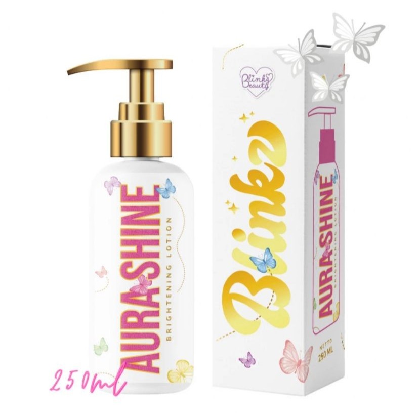Jual BLINKZ AURA SHINE LOTION 250ml | Shopee Indonesia