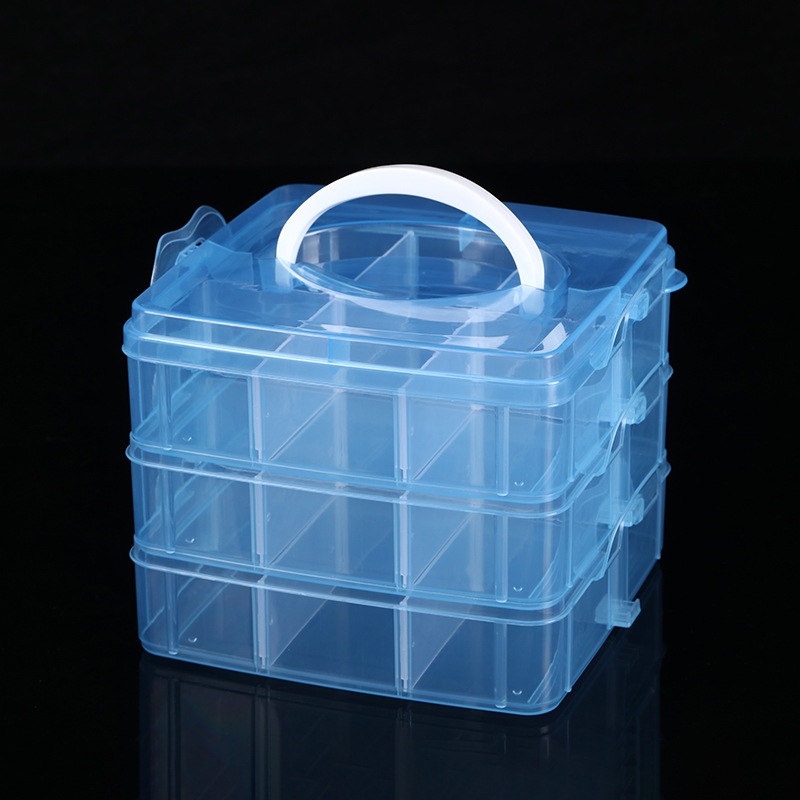 Jual Kotak Plastik Transparan Tempat Penyimpanan Serbaguna Barang Kecil ...
