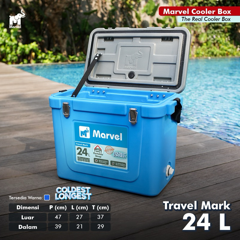 Jual MarvelCoolers 24 Ltr - Travel Mark (CoolBox - IceBox - Cooler Box ...