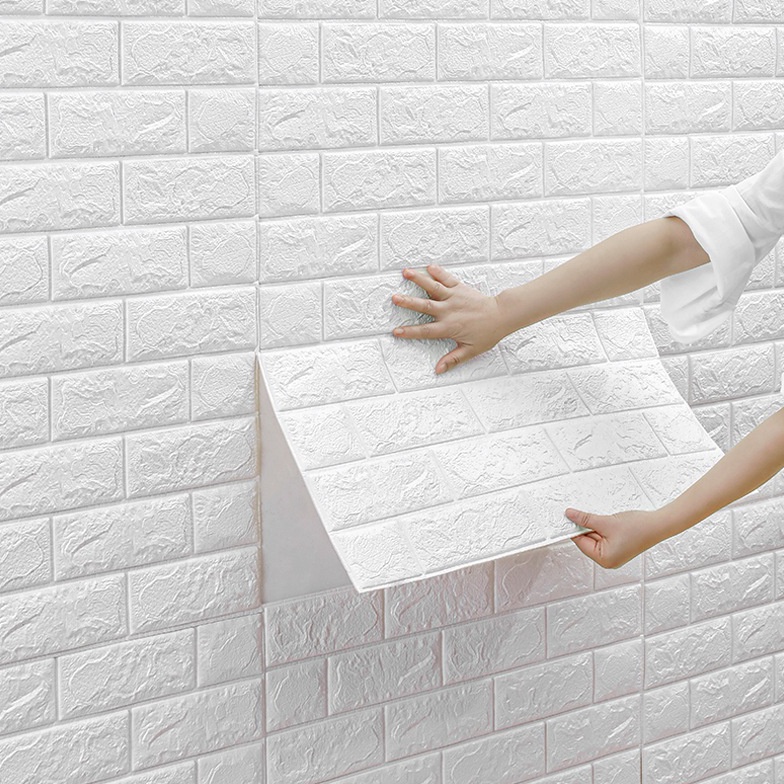 Jual BERKUALITAS Wallpaper Tembok Dinding 3D Model Batu Bata ...