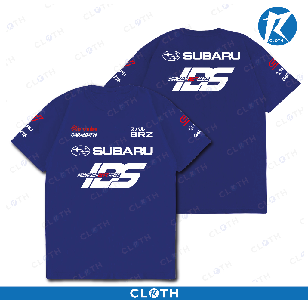 Jual Tshirt Kaos IDS 2024 Indonesian Drift Series Garasi Drift Subaru ...