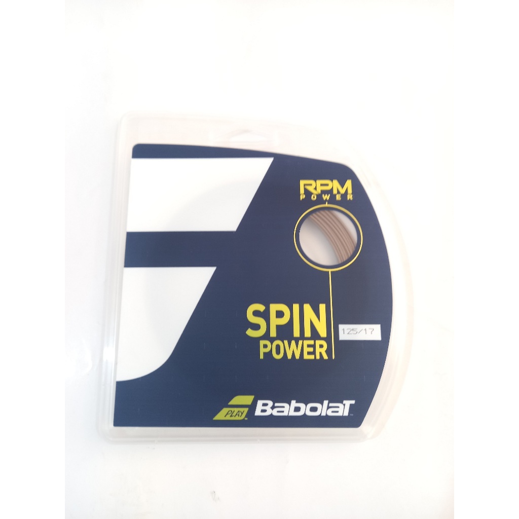 Jual Senar Tenis Babolat RPM Power Spin Power | Shopee Indonesia